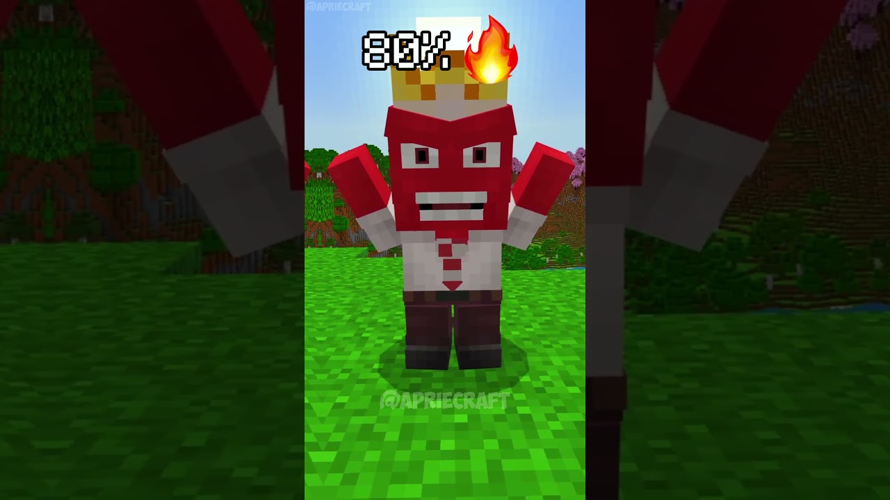 INSIDE OUT 2 ANGER in MINECRAFT #minecraft #insideout - Minecraft videos