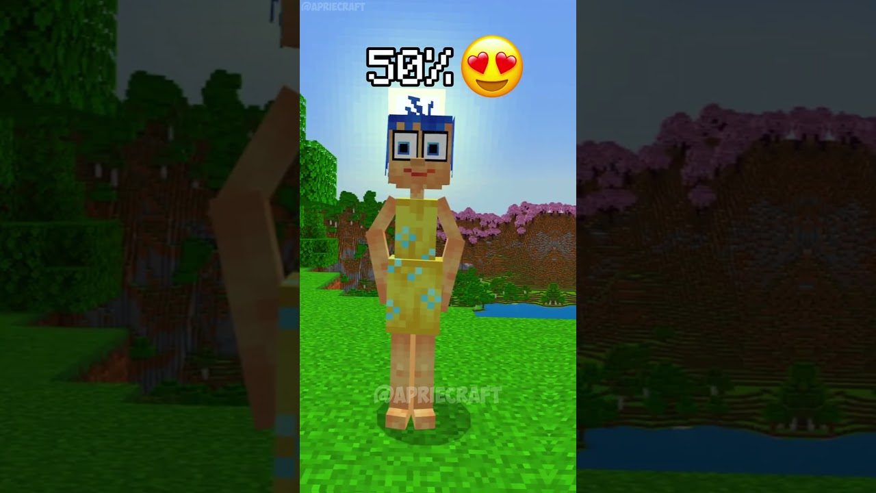 INSIDE OUT 2 JOY in MINECRAFT #minecraft #insideout - Minecraft videos