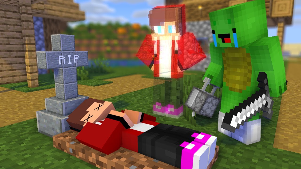 MAIZEN : JJ Is Dead - Minecraft Animation JJ & Mikey - Minecraft videos