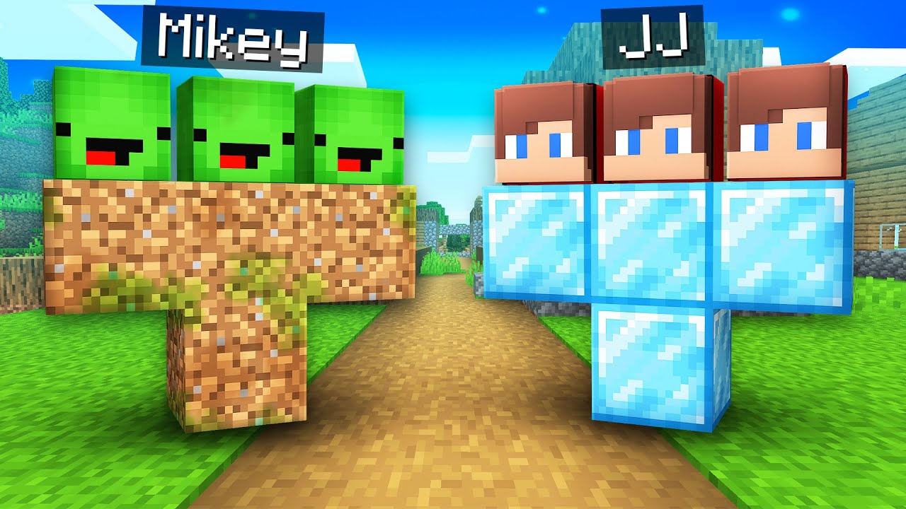 Mikey And Jj Became Wither Golems In Minecraft Maizen Minecraft Videos