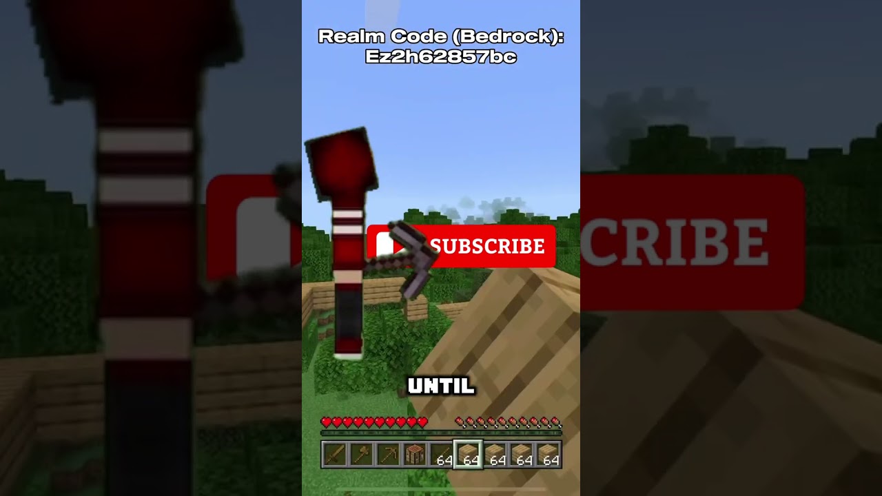 Minecraft, but if I touch grass, it adds more pixels #minecraft # ...