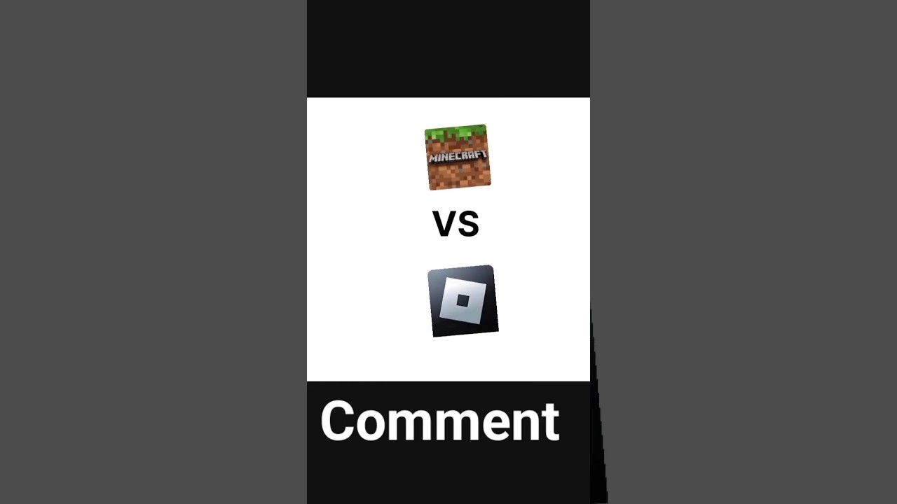 Minecraft vs roblox (crazybattle) #minecraft vs roblox#youtubeshorts# ...