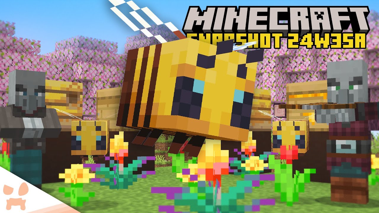NEW BEE NESTS, MOB BUFFS, REDSTONE MYSTERY, & MORE! | Minecraft ...
