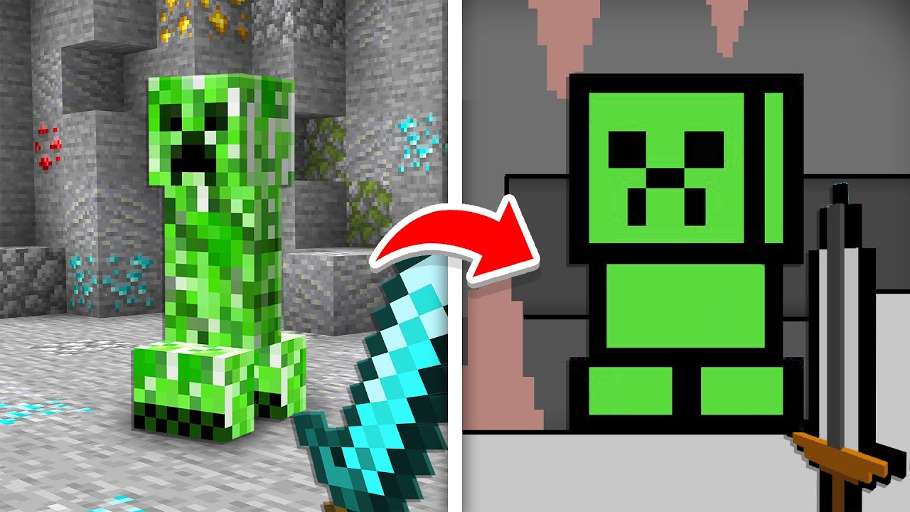 Playing the BEST VS WORST Minecraft Ripoffs - Minecraft videos