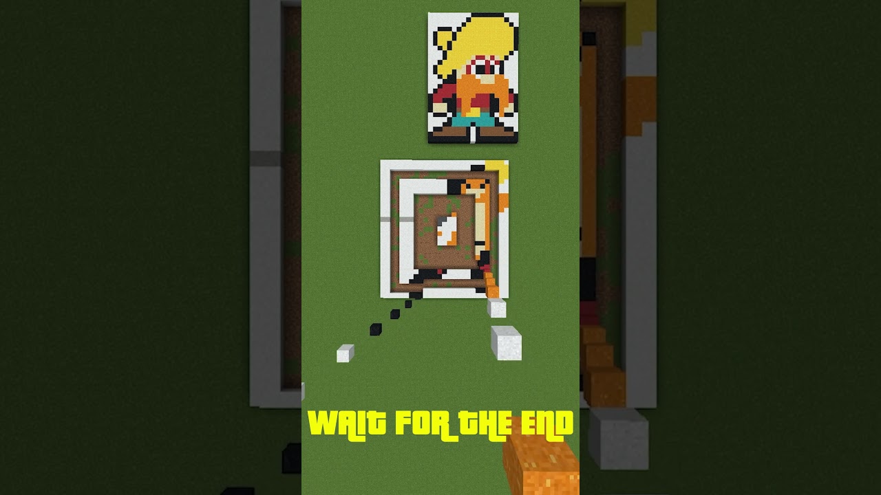 Satisfying Falling Sand Art Minecraft - Puss In Boots #shorts # ...