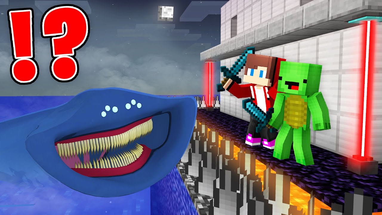 Scary BLOOP.EXE Kidnapped JJ and Mikey in Minecraft Challenge! - Maizen - Minecraft videos