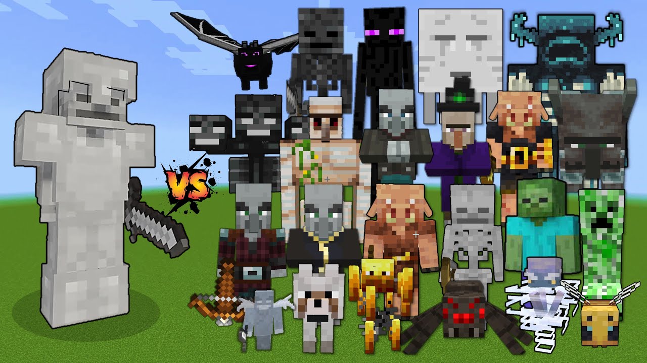 Skeleton with Iron Armor & Iron Sword vs Every mob in Minecraft ... Skeleton with Iron Armor & Iron Sword vs Every mob in Minecraft ...