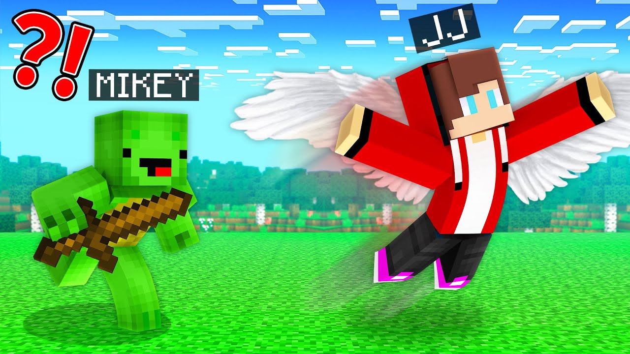Speedrunner Can FLY vs Hunter : JJ vs Mikey Battle in Minecraft Maizen! - Minecraft videos