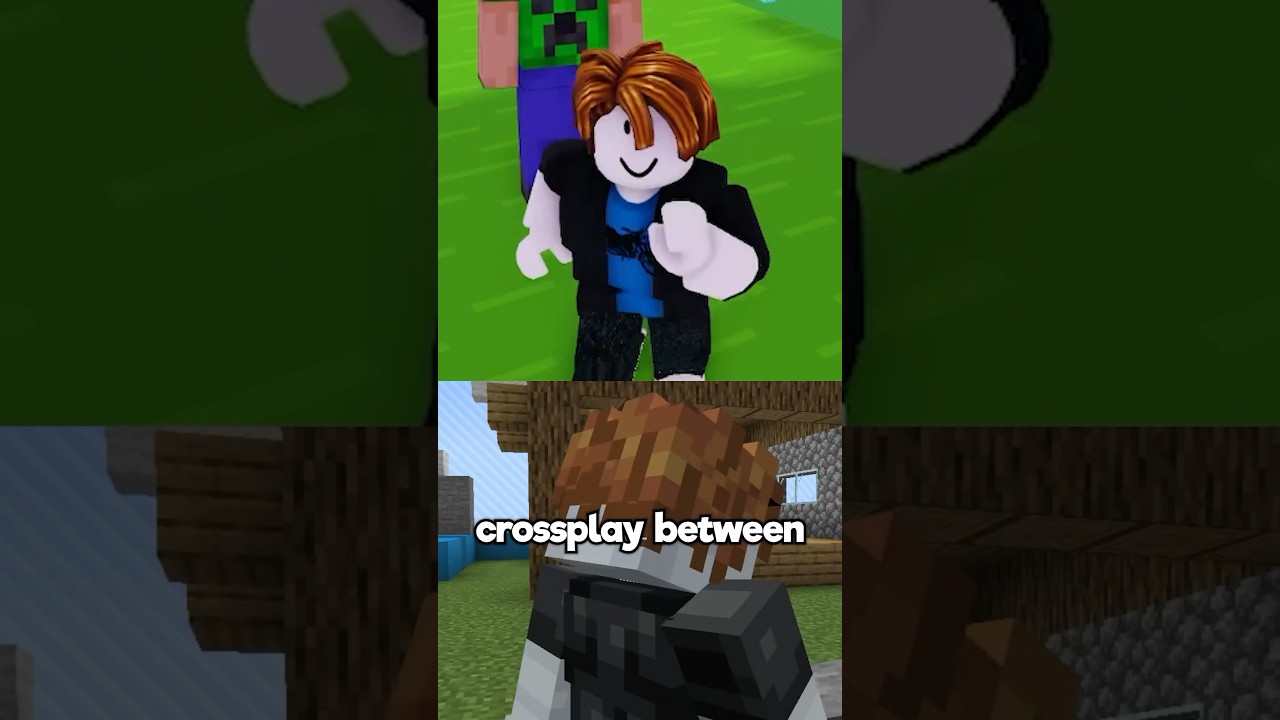 There’s Minecraft + Roblox Crossplay Now - Minecraft videos