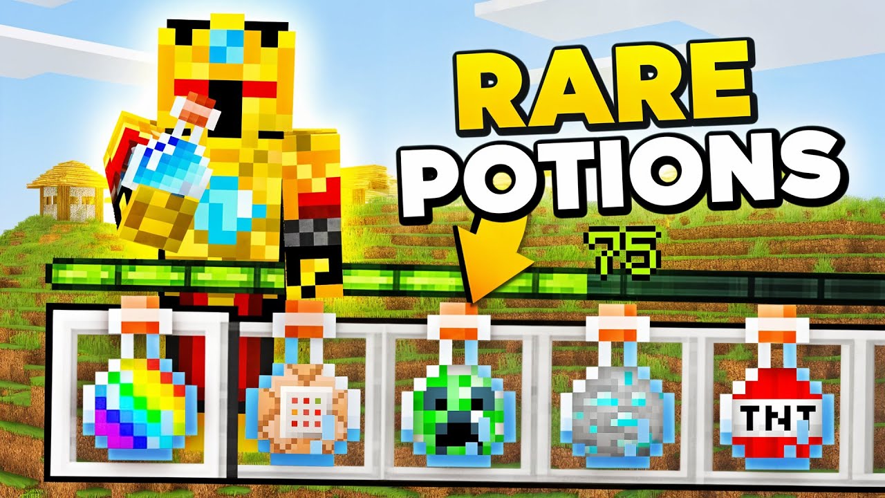 Why I'm Collecting Every RARE POTION In This Minecraft SMP - Minecraft ...