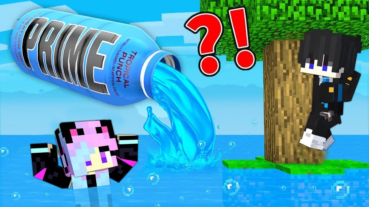 Why PRIME Rises Every Minute Survival Battle In Minecraft! - Minecraft ...