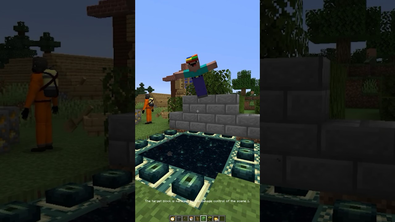 With 4334 Ping, Zombie vs Korean Player in Minecraft #meme #shorts ...