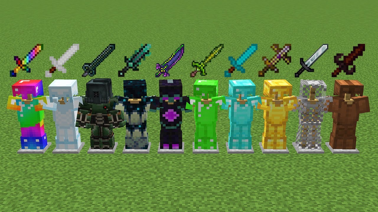 which armor is more powerful in Minecraft? - Minecraft videos