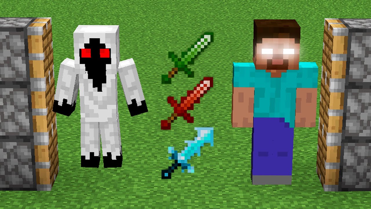 x999 swords and HEROBRINE and Entity303 combined in minecraft ...