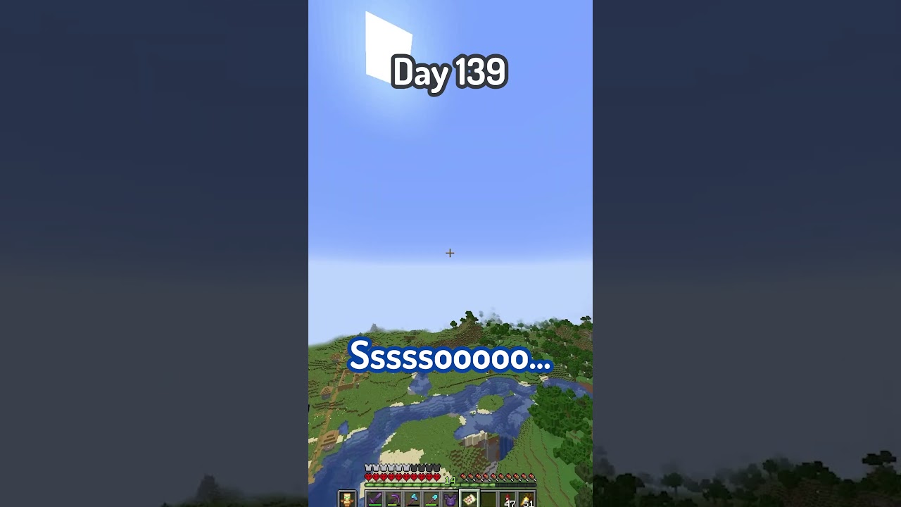 100 days - [Minecraft Hardcore] - Day 139 #minecraft #100days #devgen - Minecraft videos