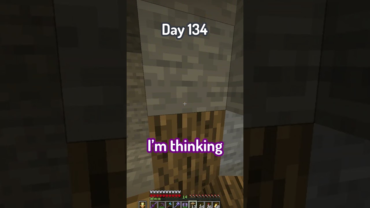 100 days - [Please Help Me, Minecraft Hardcore] - Day 134 #minecraft #100days #devgen ...