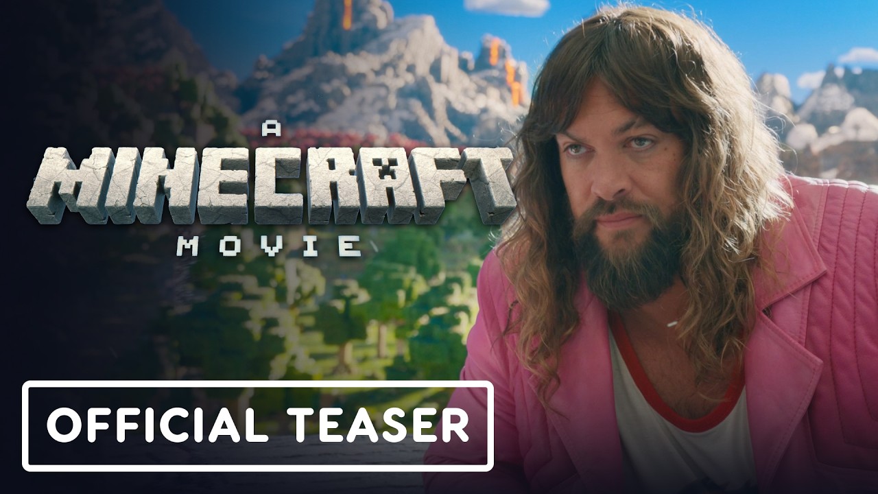 A Minecraft Movie - Official Teaser Trailer (2025) Jack Black, Jason Momoa - Minecraft videos