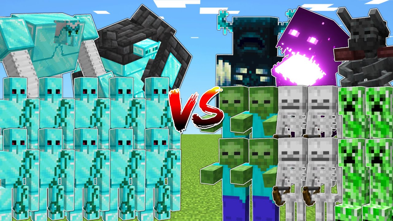 DIAMOND ARMY vs MINECRAFT - Minecraft videos