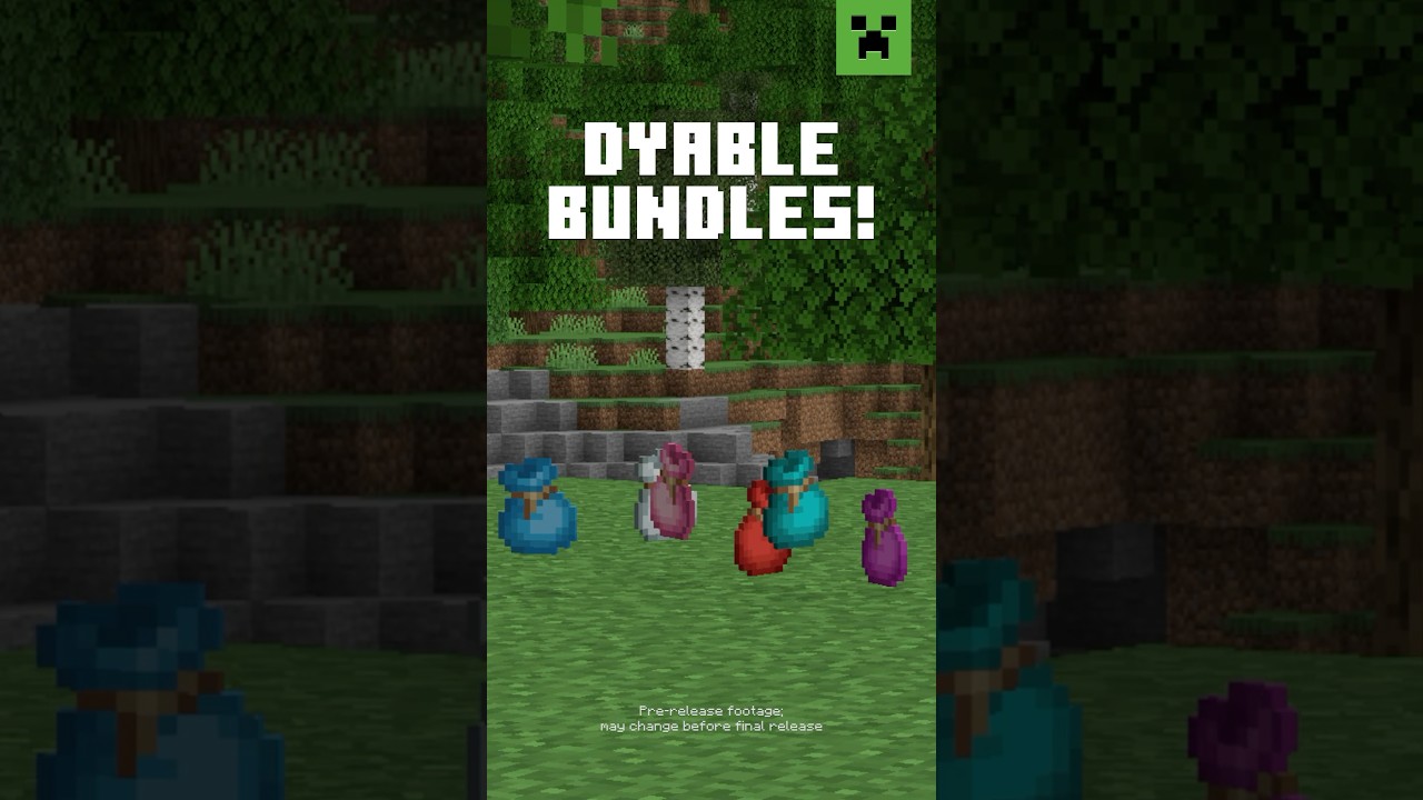 DYABLE BUNDLES EVERYONE! - Minecraft videos