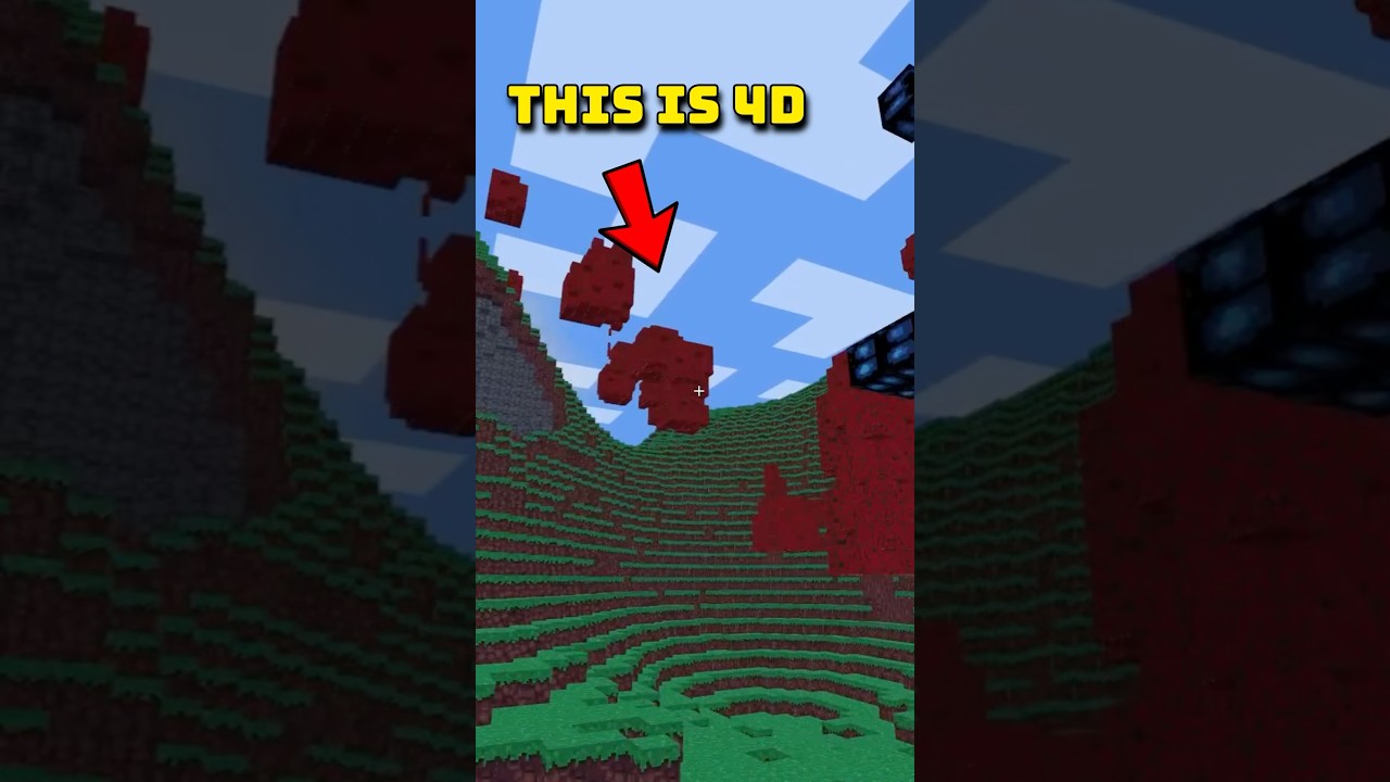 How Minecraft 4D will Look Like? - Minecraft videos