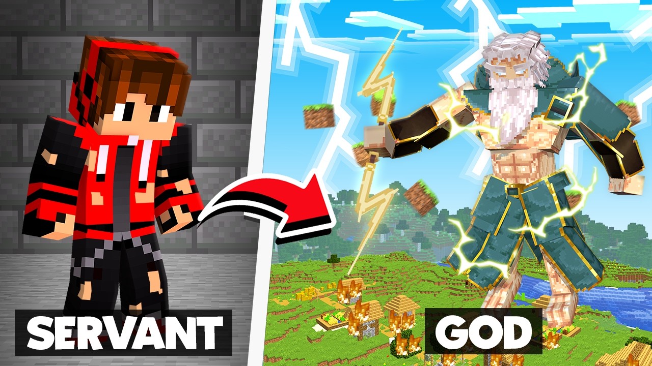 I Became GOD in Minecraft !!! - Minecraft videos