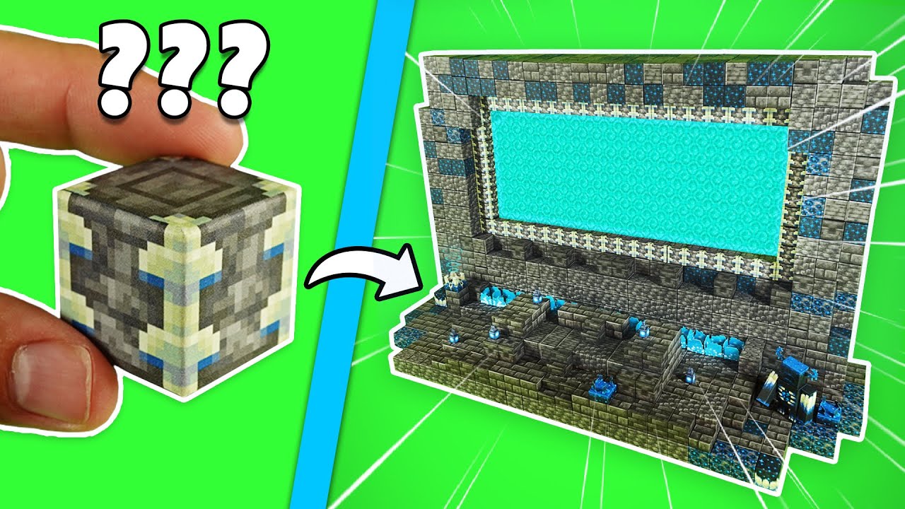 I Made The ANCIENT CITY With Magnetic Minecraft Blocks - Minecraft videos
