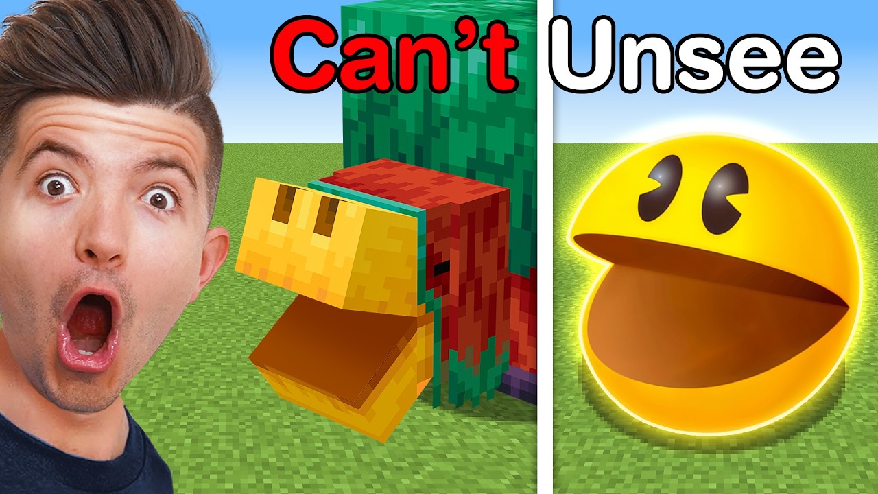 Insane Things I CAN'T UNSEE in Minecraft - Minecraft videos