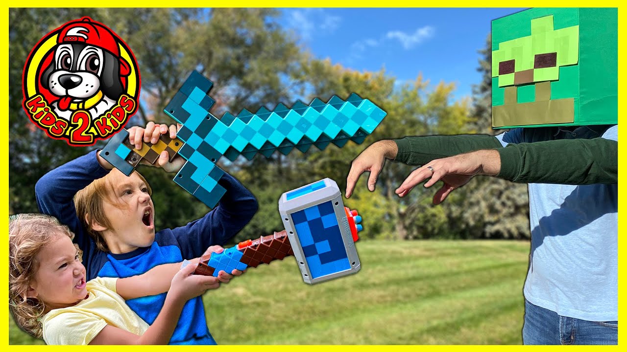 Kids Pretend - PLAY COMPILATION (MINECRAFT in Real Life, Ghostbusters ...
