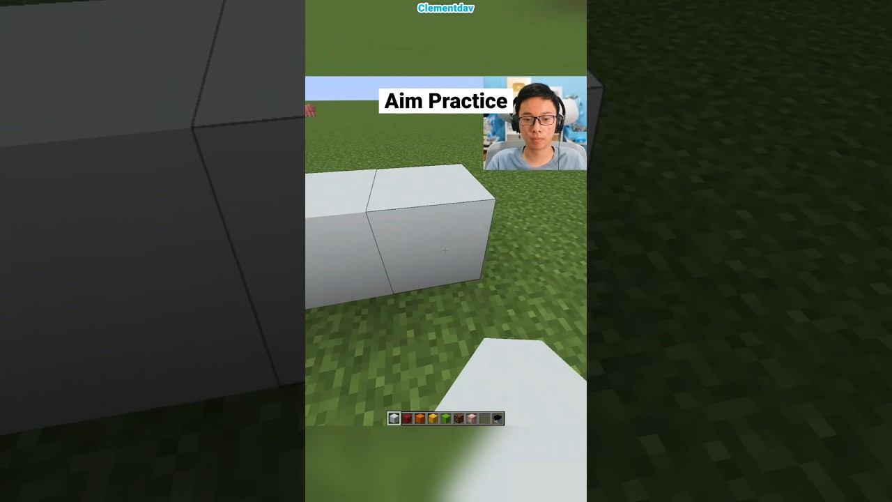 Minecraft Aim Practice (Clementdav Vibe) - Minecraft videos