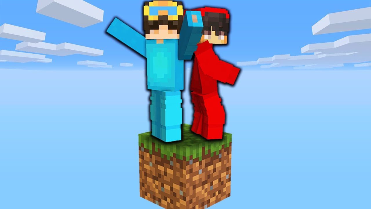 Minecraft, But You Only Get One Block! - Minecraft videos