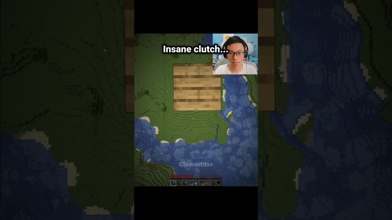 Minecraft Clutch Moment - Minecraft videos