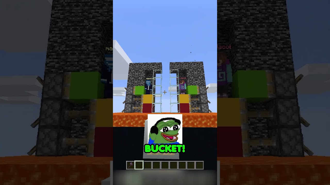 Minecraft Guess The Bucket #short #minecraft #minecraftshorts ...