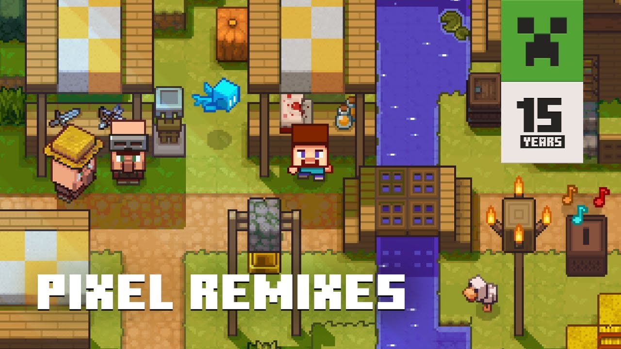 Minecraft Pixel Remixes - Minecraft videos