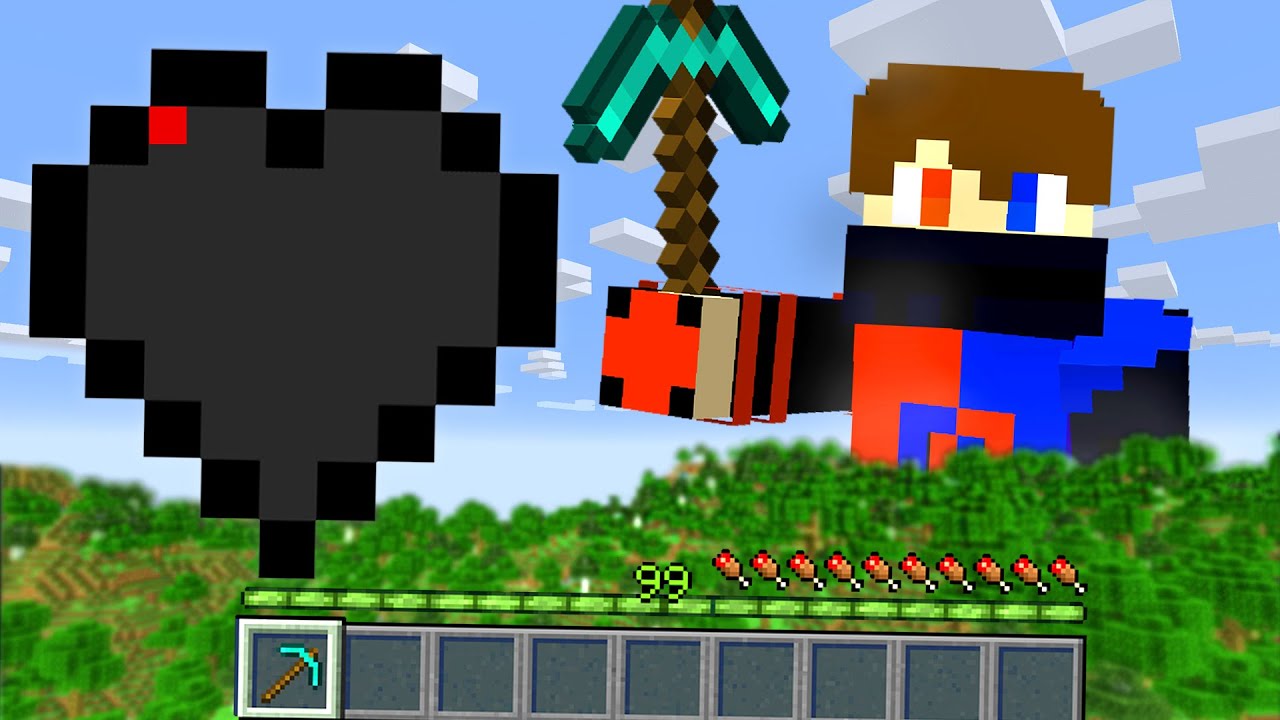 Minecraft, but I Only Have 0.0001% Health - Minecraft videos