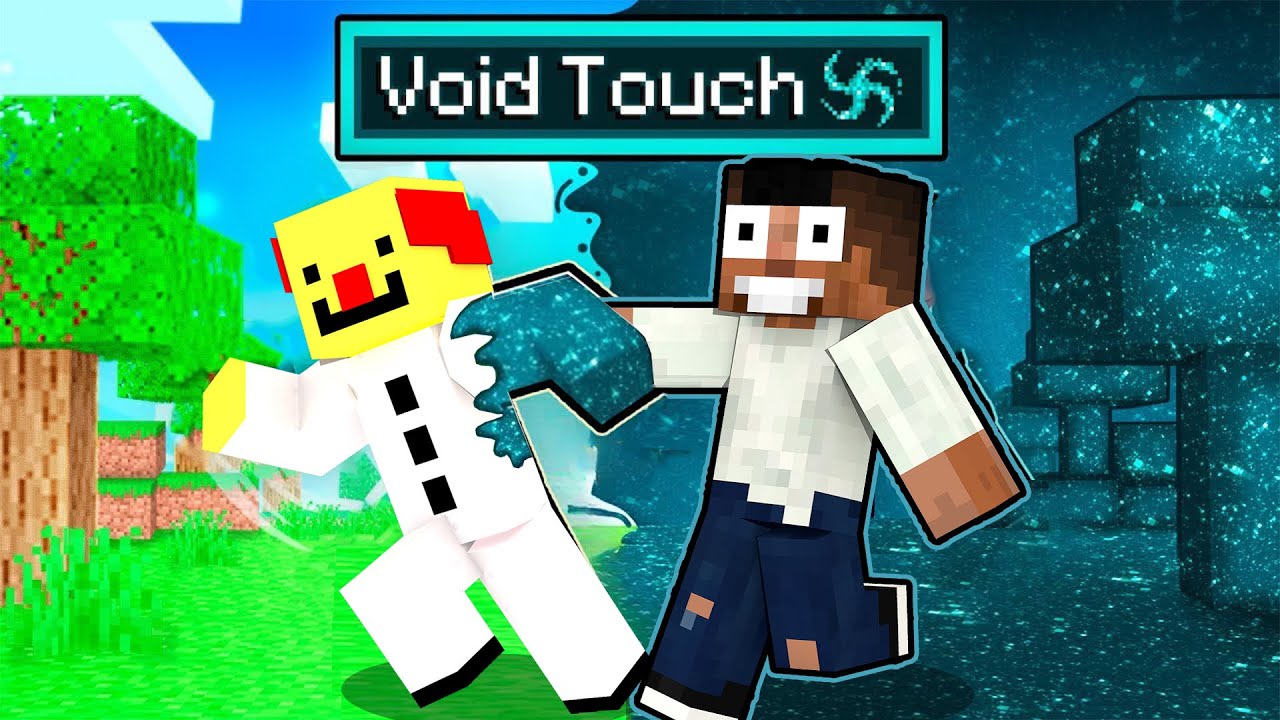 Minecraft, but everything I Touch Turns to Void || Minecraft Mods ...
