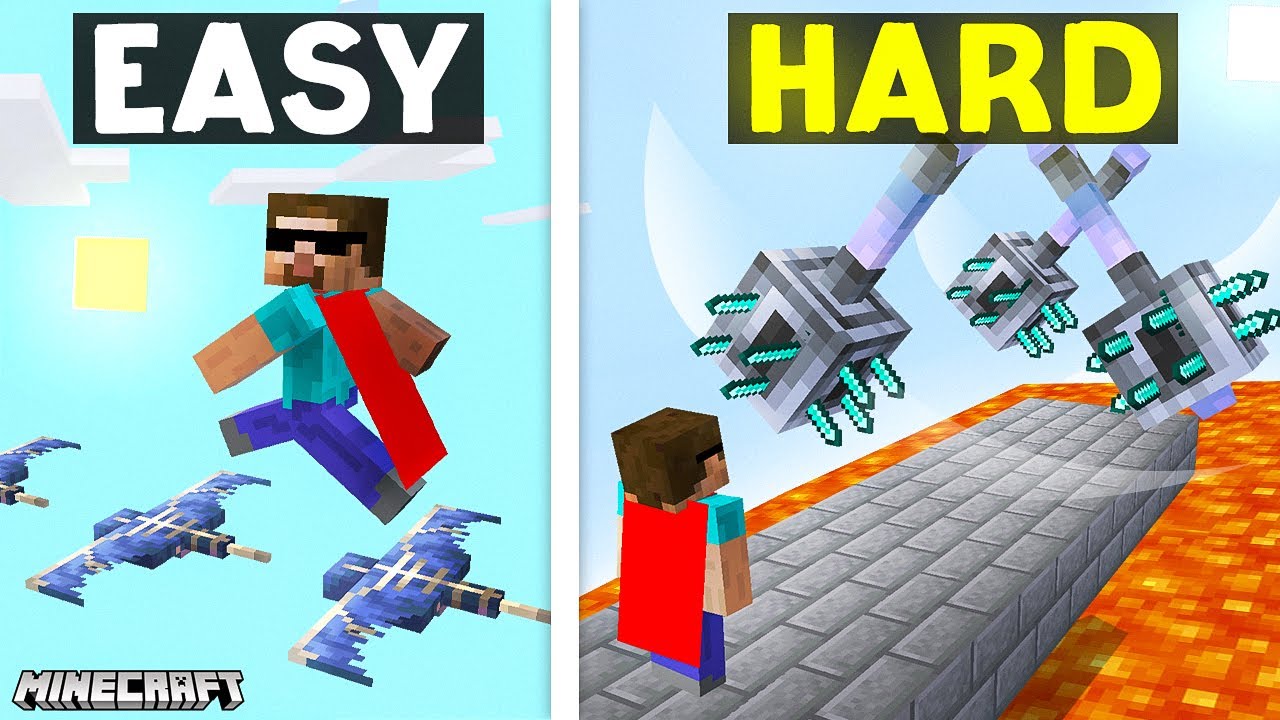 NOOB vs PRO: EASY TO HARD BUILD BATTLE CHALLENGE IN MINECRAFT ...