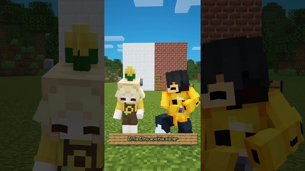 Redecorating Little Etho's house In Minecraft - Minecraft videos