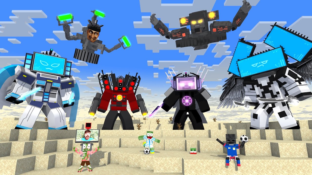 SEASON 6 ALL EPISODE SKIBIDI TOILET FANMADE - MINECRAFT ANIMATION - Minecraft videos