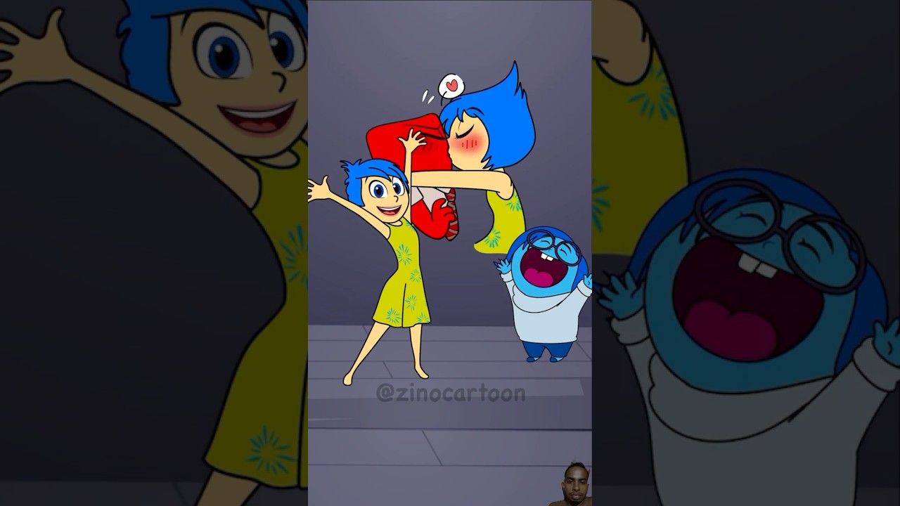 Sadness helps Joy get a boyfriend | Inside Out 2 #minecraft #animation ...