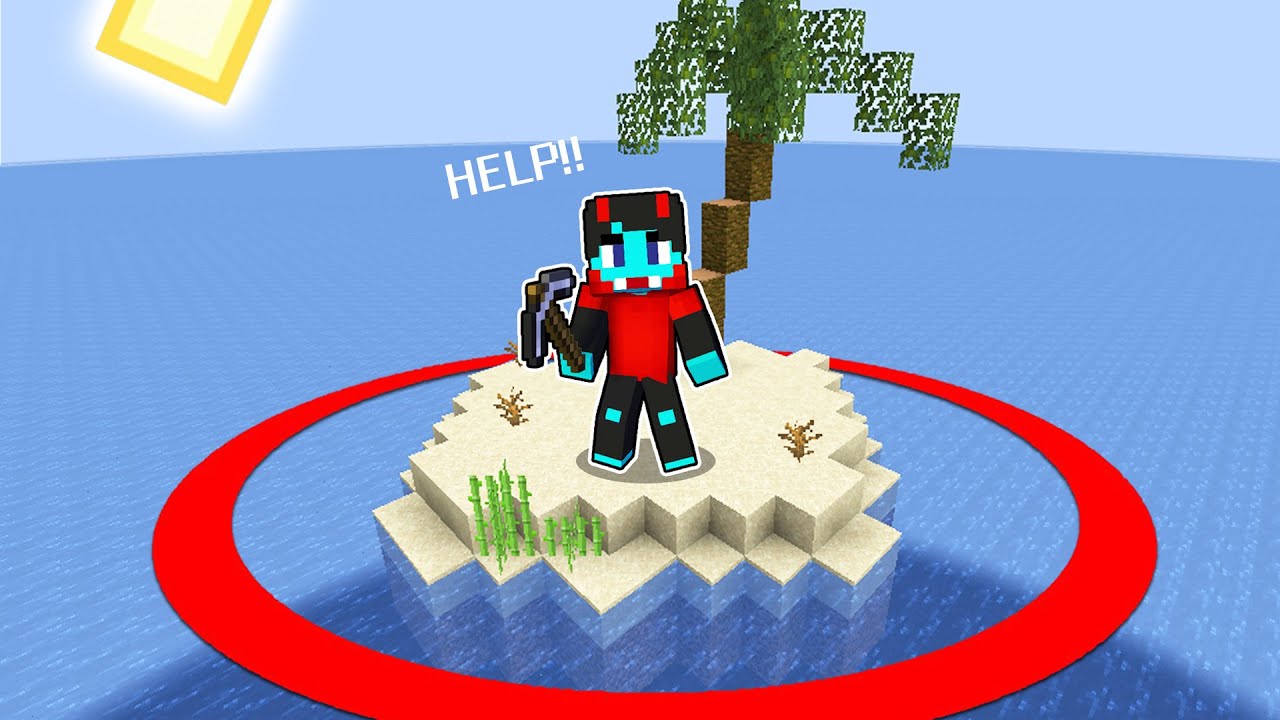 Stranded on a Deserted Island in Minecraft! - Minecraft videos