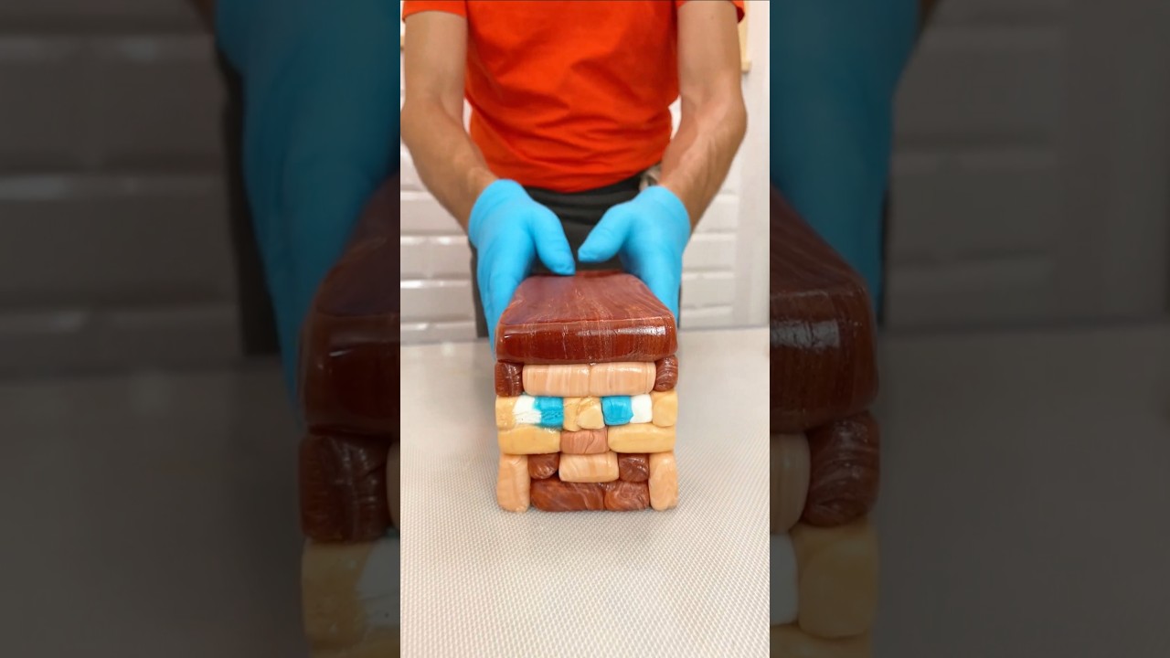 Transforming Steve Minecraft into Epic Candy! The Ultimate Gamer Snack ...