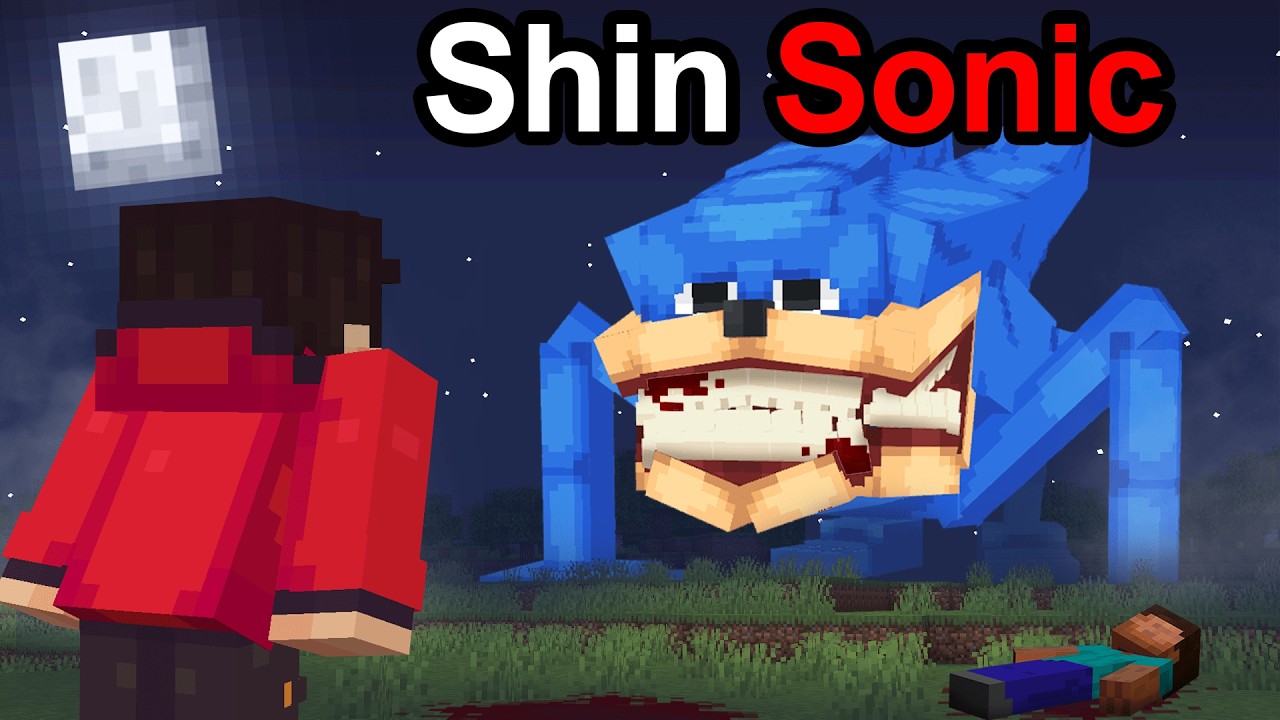 We Found SHIN SONIC in Minecraft.. - Minecraft videos