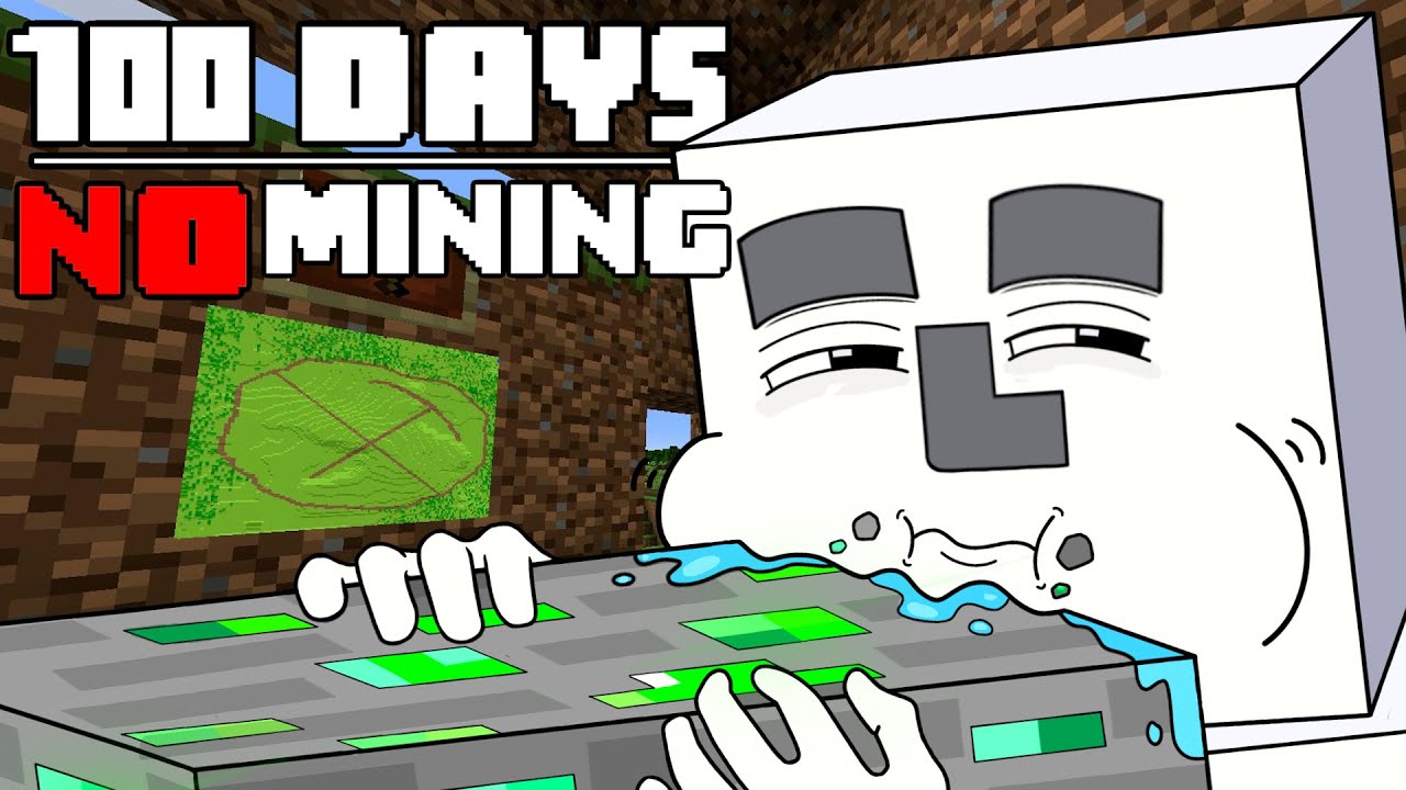 100 Days - [MINECRAFT NO MINING] - Minecraft videos