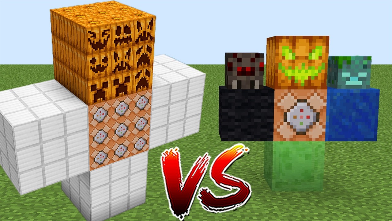 ALPHA MUTANT IRON GOLEM vs All Mutant Mobs,Drowned,Spider,Slime ...