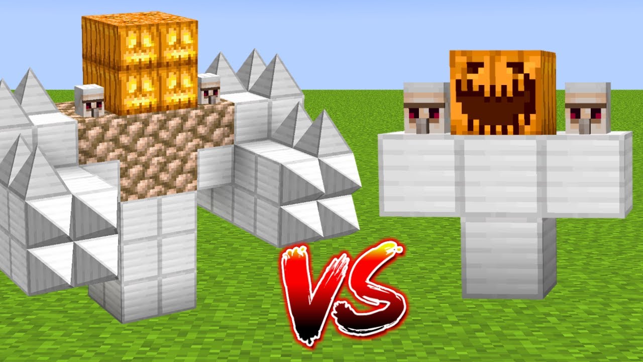 ALPHA MUTANT IRON GOLEM vs All New Golems - Minecraft Mob Battle ...
