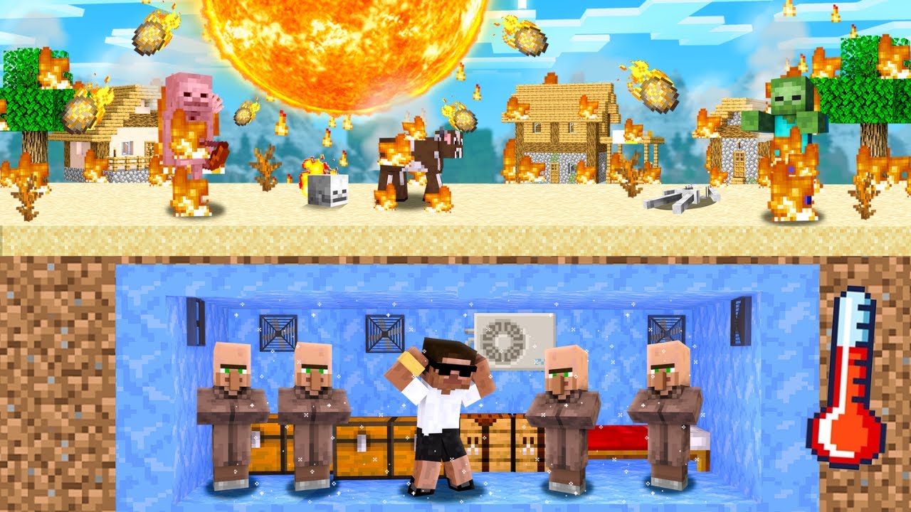 Best of Secret Bunker in Minecraft.. - Minecraft videos