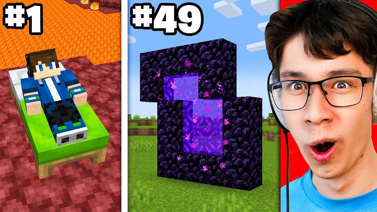 Breaking 50 Minecraft Laws in 50 Hours - Minecraft videos