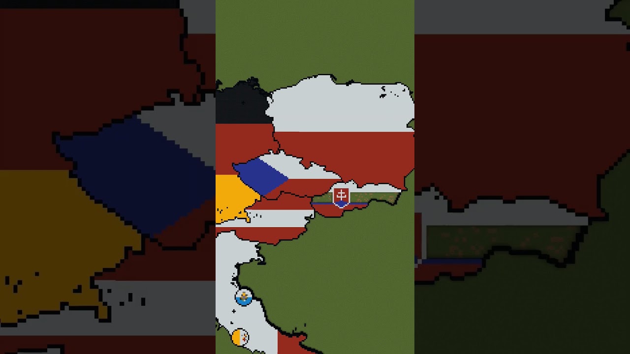 Building Slovakia in 3 Scales #maps #flags #minecraft #slovakia # ...