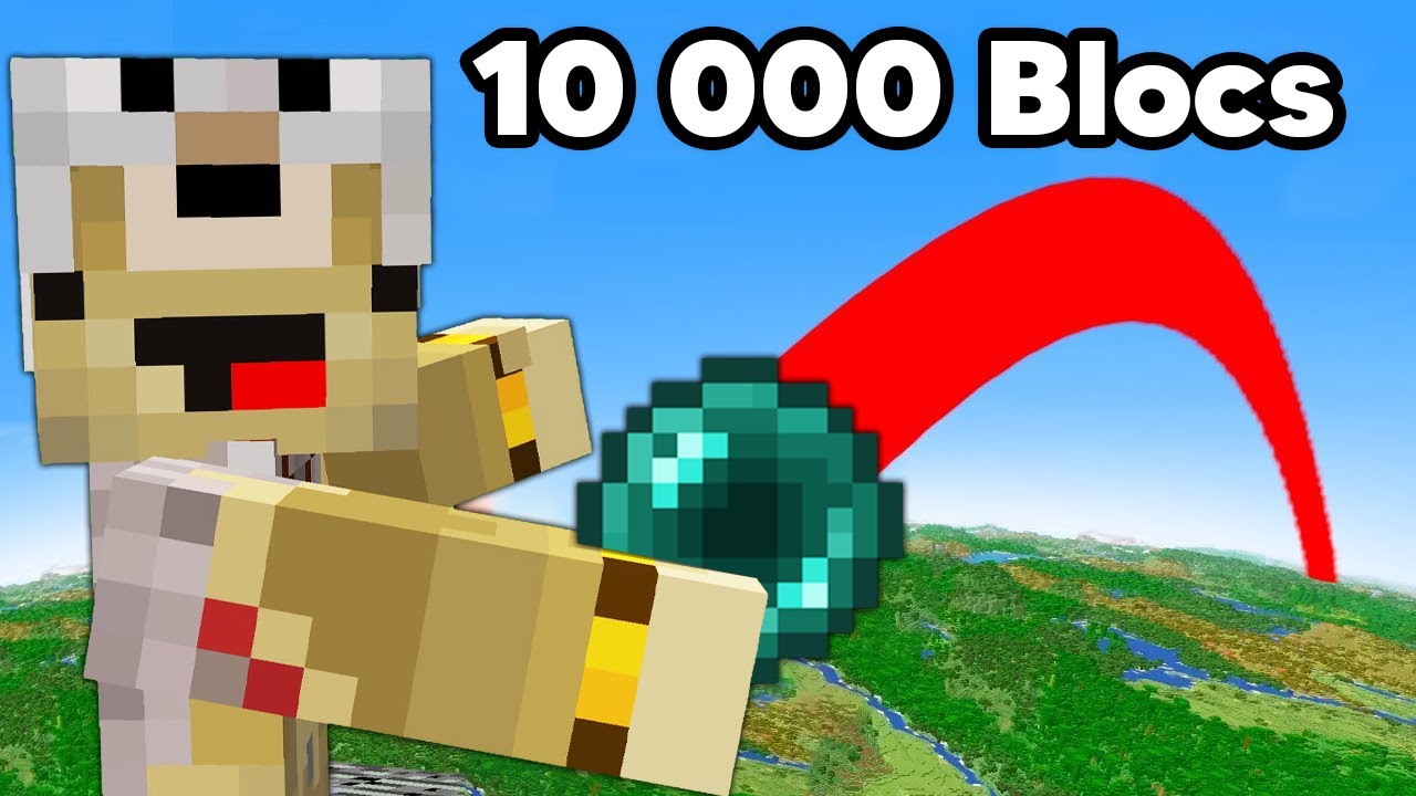 Ce Youtubeur a 100 records du monde Minecraft, je les ai donc TOUS BATTUS ! - Minecraft videos