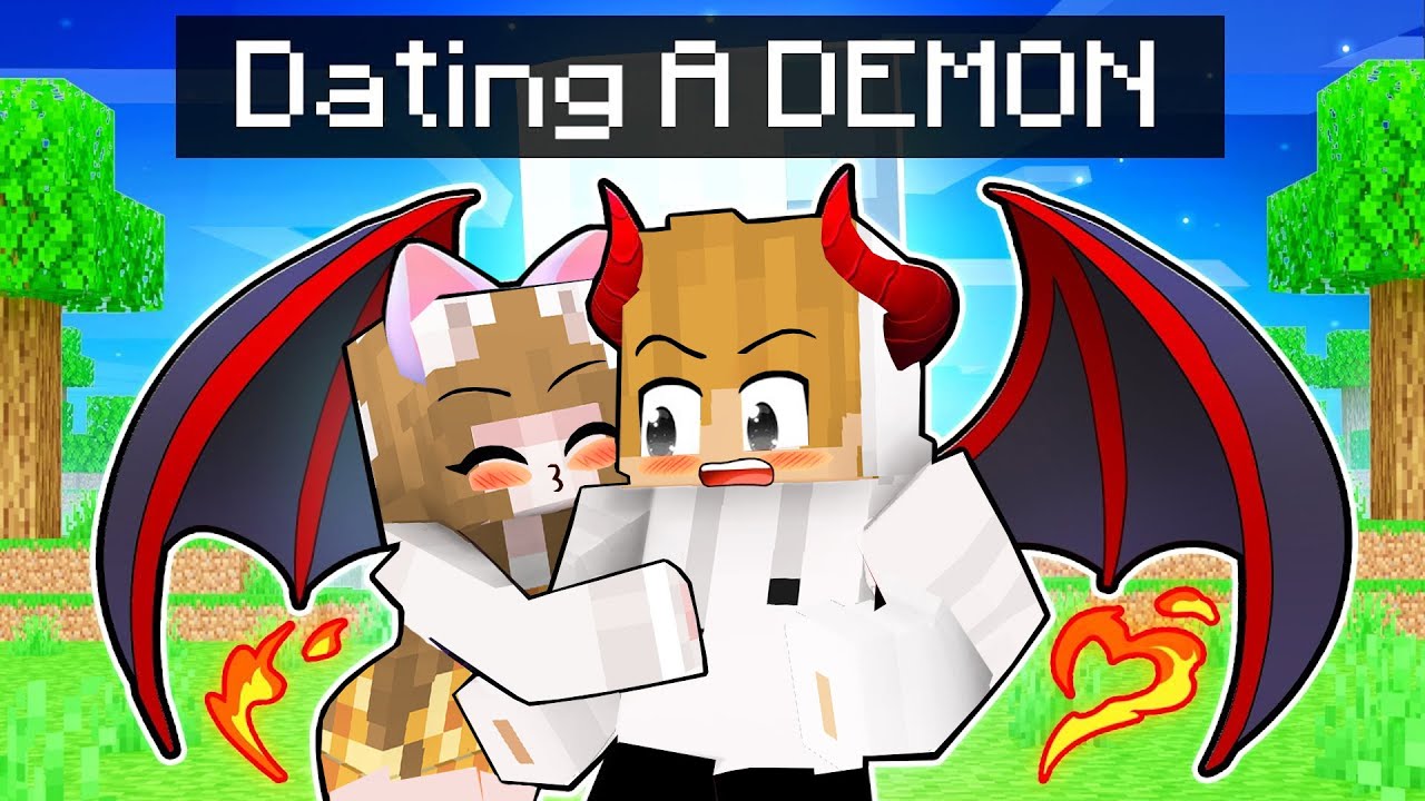 Dating a DEMON in Minecraft! - Minecraft videos